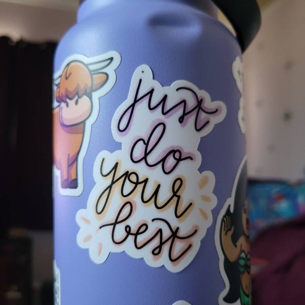 You Can Do It Sticker: Motivational Vinyl Decal - Etsy