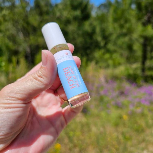 Beach Scent Perfume Oil - Suntan Lotion Scented Roll on Fragrance ...