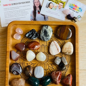 Study and Learning Crystals Set Study and Learning Crystals - Etsy