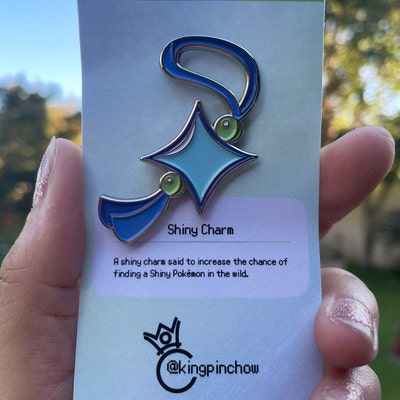 Pokemon Shiny Charm Pin - Etsy