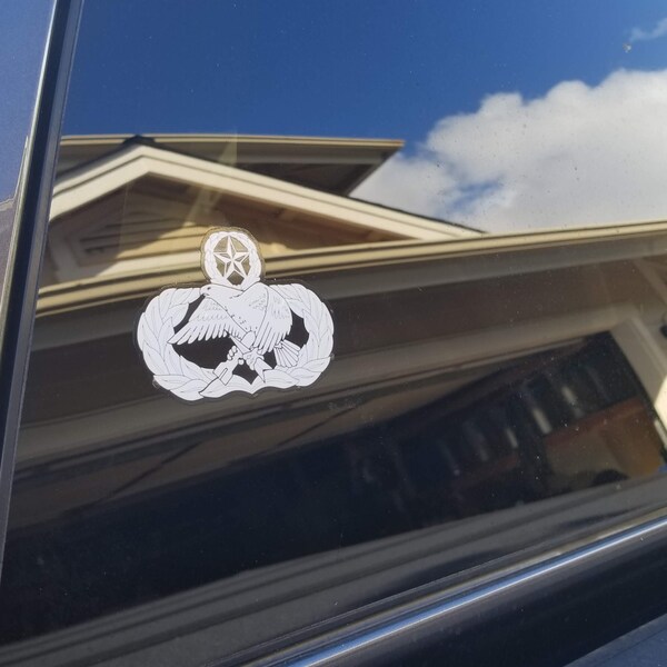 Maintenance Badge (master USAF) - Vinyl Decal / Sticker - Etsy