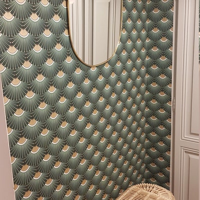 Gold Brass Round Mirror JANE - Etsy