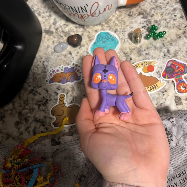 LPS Custom Classic Painting Littlest Pet Shop OOAK - Etsy