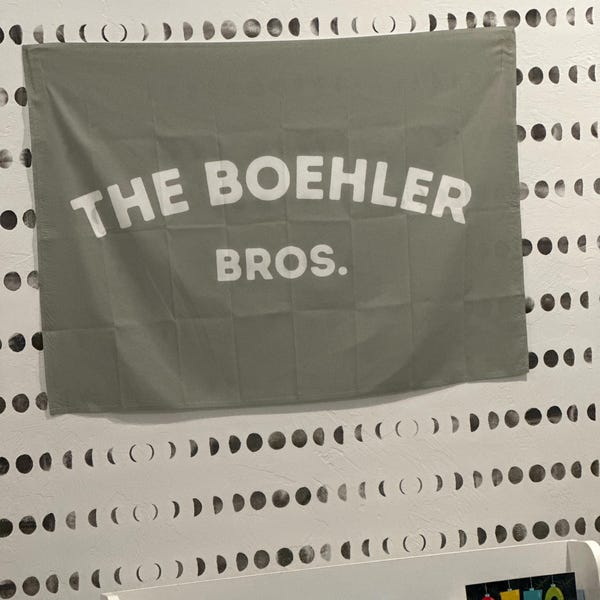PICK COLORS | Brother Art | Brotherhood Wall Hanging | Family Name Wall ...