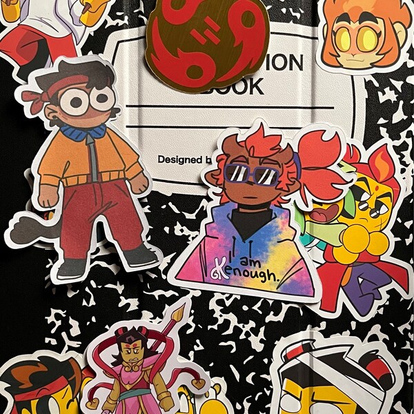 Ne Zha Matte Sticker - Etsy