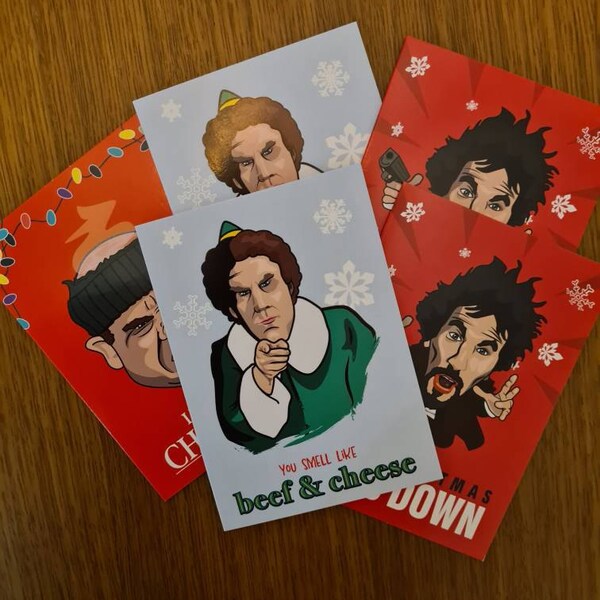 Home Alone Inspired Christmas Card (A6) - Etsy