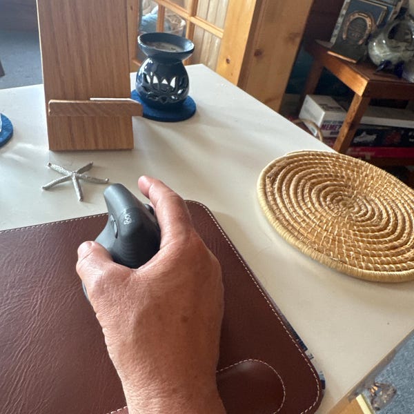 Personalized Mouse Pad With Wrist Rest Top Grain Leather, Hand Crafted ...