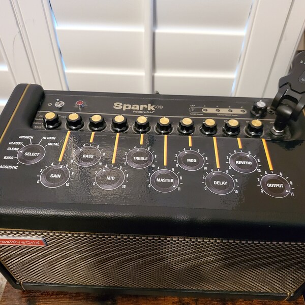 Positive Grid SPARK 40 Control Knob Placement Decal - Etsy