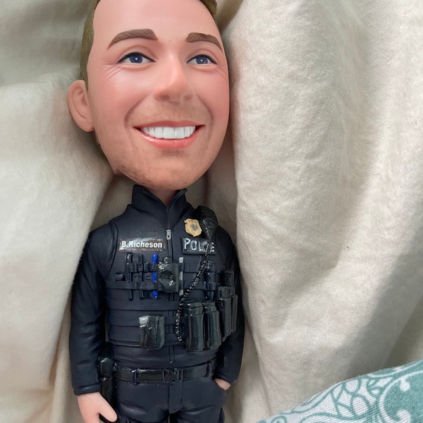 Custom Policemen Bobbleheads, Custom Police Officer Bobblehead ...