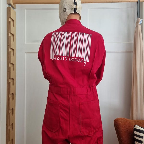 Slipknot Barcode SVG for IRON ON Halloween Costume Jumpsuit - Etsy