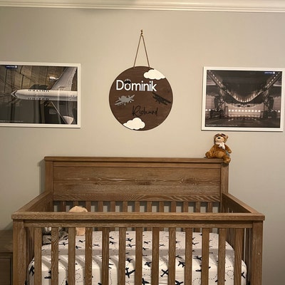 Airplane Nursery Decor/ Airplane Baby/ Airplane Nursery/ Aviation Decor ...