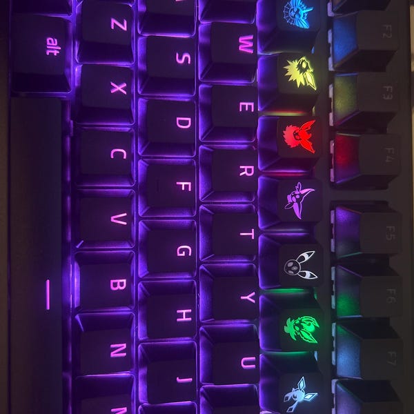 Rune Keycap Set, Elder Futhark Runes, Artisan Keycaps, Custom Keys for ...