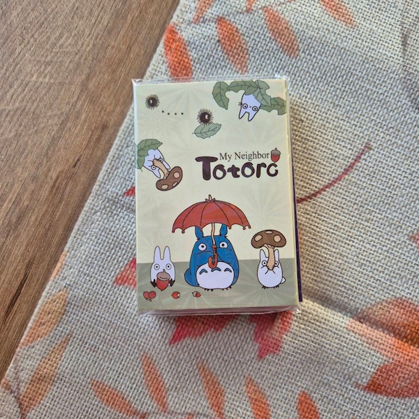 My Neighbour Totoro Memo Pad Sticky Notes, Japanese Kawaii Stationery ...