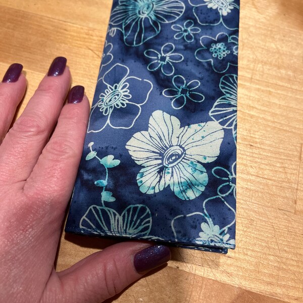 Checkbook Cover for Women, Duplicate Check Cover, Handmade Fabric Check ...