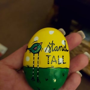 Suicide Awareness Painted Rocks, Mental Health Rocks, Encouraging Gifts ...