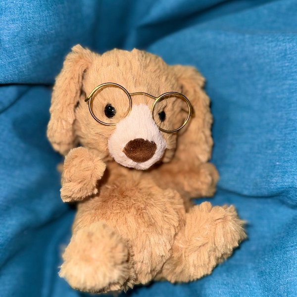 Gold - Toy Glasses - Mini Spectacles for Dolls or Santas - Choice of ...