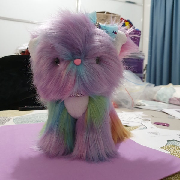 Plush Sewing Pattern PDF - Lion Cub Plushie - Kawaii Anthro Furry ...