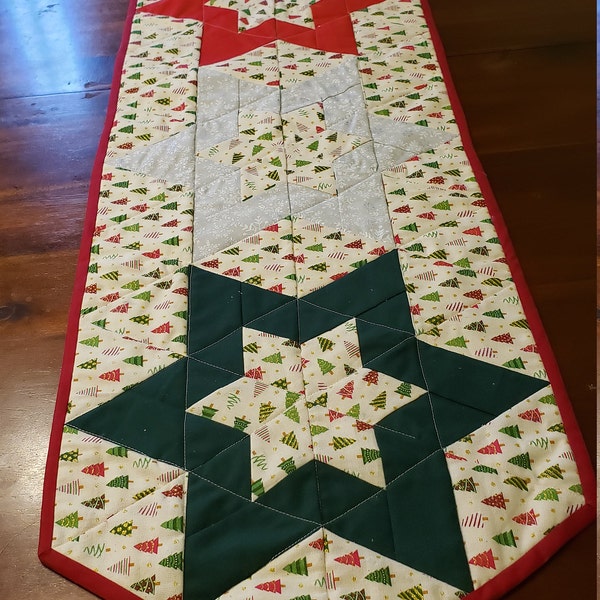 Hollow Star Table Runner, Krista Moser Modern Quilt Pattern, Cut Loose ...