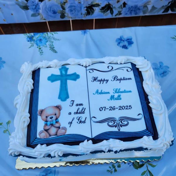 Custom Edible Photo Collage for Cakes, Cupcakes, Cookies and More! Made ...