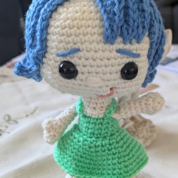 Disgust Crochet Pattern, Amigurumi Pattern, PDF English Pattern, Funko ...