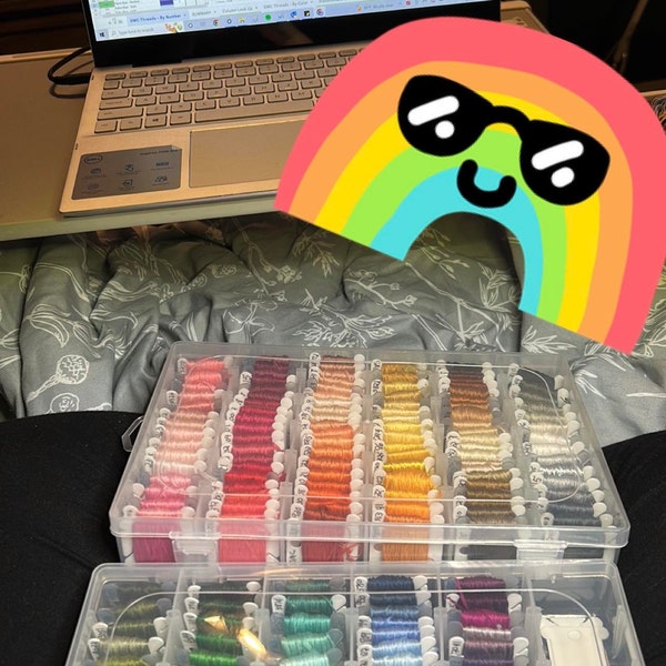 DMC Thread Color Chart Tracker Inventory Spreadsheet - Etsy