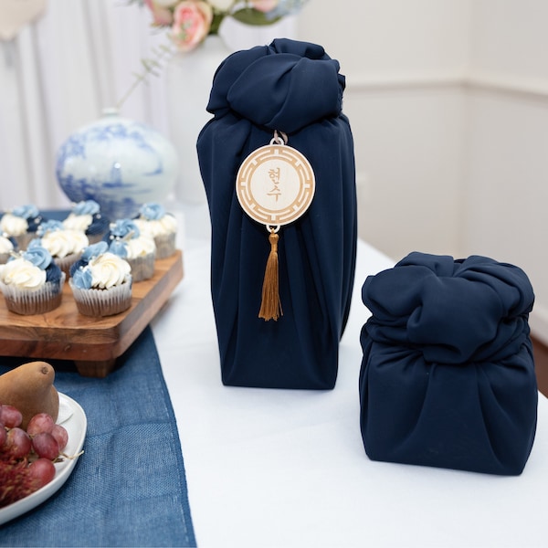 DIY Korean Dohl Bojagi Set, Dohl Party Table Decoration, Modern ...