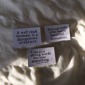 A Well Read Woman is a Dangerous Creature, Feminist Sticker, Best ...