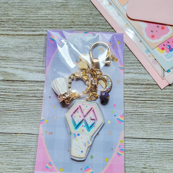 EXO Lightstick / Exo Keychain - Etsy