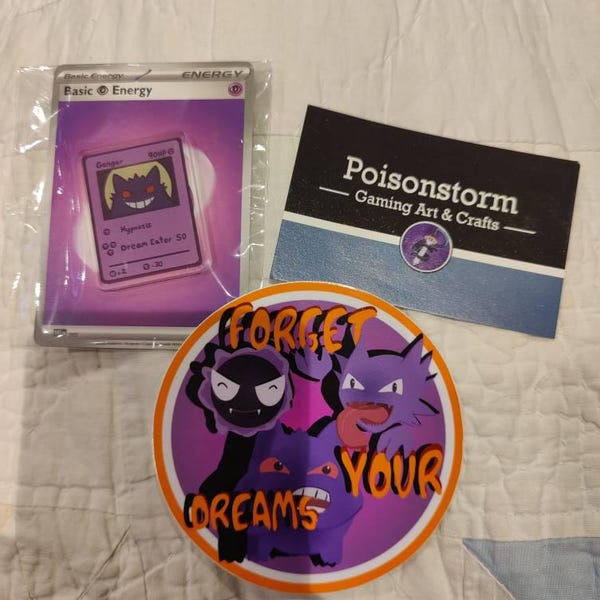 Hand Painted Altered Pokemon Card - Etsy