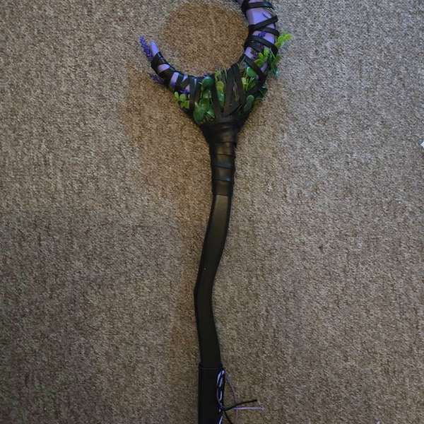 The Celestial Ellipse Staff an Enchanting Druid Staff Enchanted Nature ...