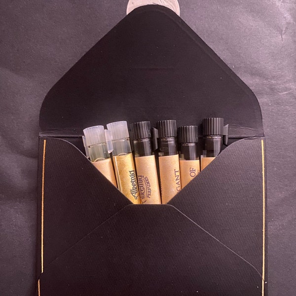 Build Your Own 5 Piece Perfume Sample Set - Extrait - Etsy