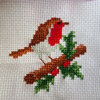 Blackwork Pattern, Three Pears, Shaded Embroidery, Varied Threads ...