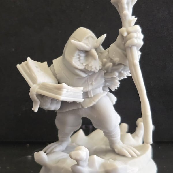 Monkey Mortar - - 32mm/54mm Scale Miniature - (with Dnd 5ed. Stats ...