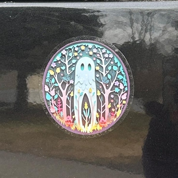 Fresno Nightcrawler Cute Cryptid Sticker - Vinyl Digital Papercut Art ...