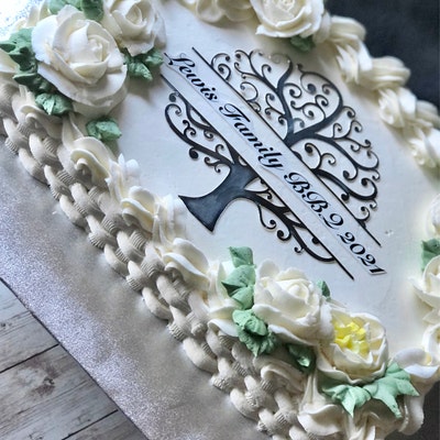 Split Monogram Family Tree Svg, Tree Svg, Family Tree Svg, Split Tree ...