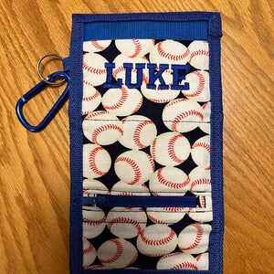 Personalized Girls Wallet, Girls First Wallet, Girls Wallet With Coin ...