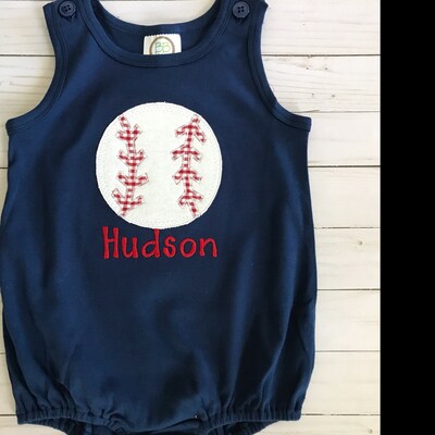 Baseball Applique Embroidery Design 5 Sizes, Vintage Stitch Baseball ...