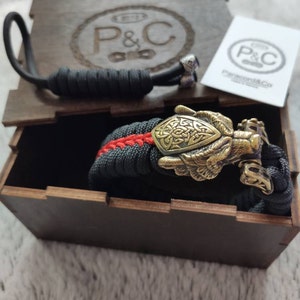 Predator clasp for a bracelet paracord Buckle brass | Etsy