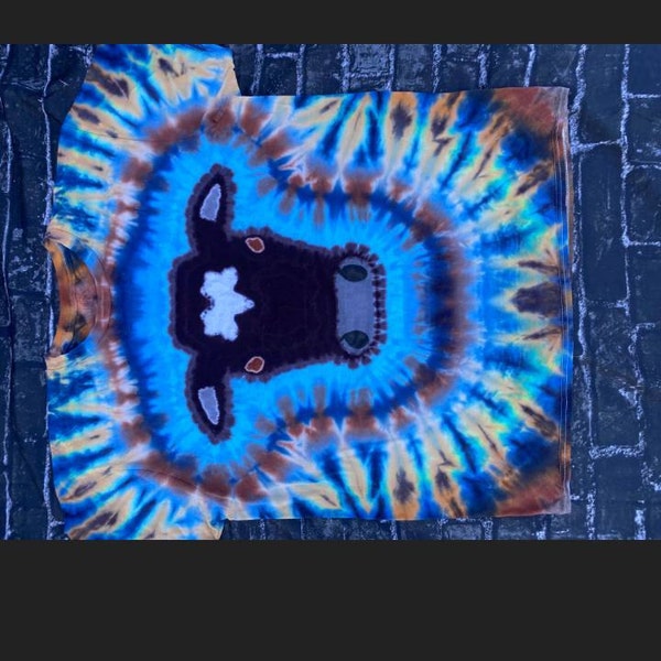 Cow Custom Tie Dyed Shirt (adult Sizes) - Etsy