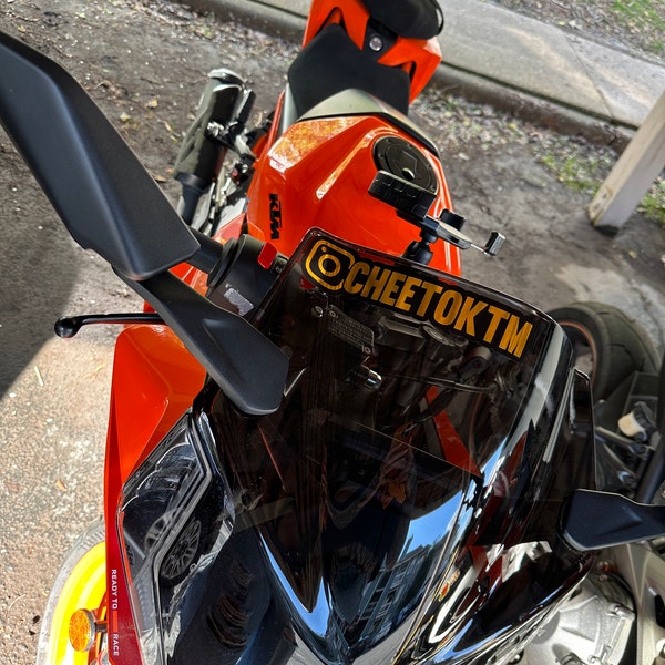 Premium Metallic Gold Custom Personalized Instagram Name Vinyl Decal ...