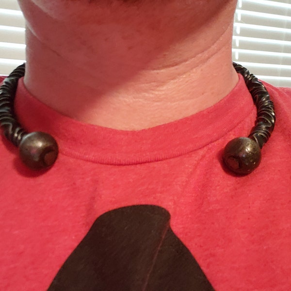 VERCINGETORIX FORGED TORC Torques Torq Celtic Jewelry Steel Necklace ...