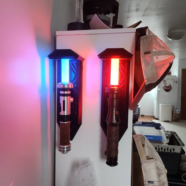 Sith Lightsaber Wall Mount/table Stand (3D Print File) - Etsy