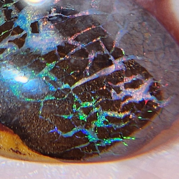 3.13 CTS L.ridge Opal Doublet on Black Potch Stone TBO-A236 - Etsy