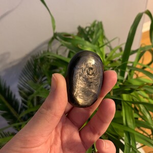 Hypersthene, Hypersthene Palm Stone, Hypersthene Stone, Healing Stones ...