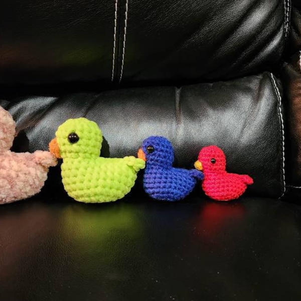 No Sew Dashboard Duck Crochet PDF PATTERN - Etsy