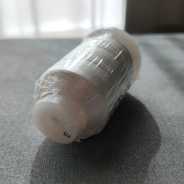 100% SILK Pearl String Thread White Size E 0.5 Oz Spool 200 Yards ...