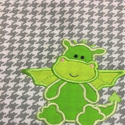 Dragon Applique Machine Embroidery Design-instant DOWNLOAD - Etsy