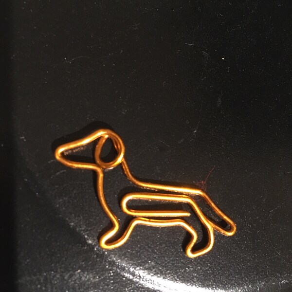 Set of 10 Quality Sausage Dog Dachshund Gold/copper Coloured Metal ...