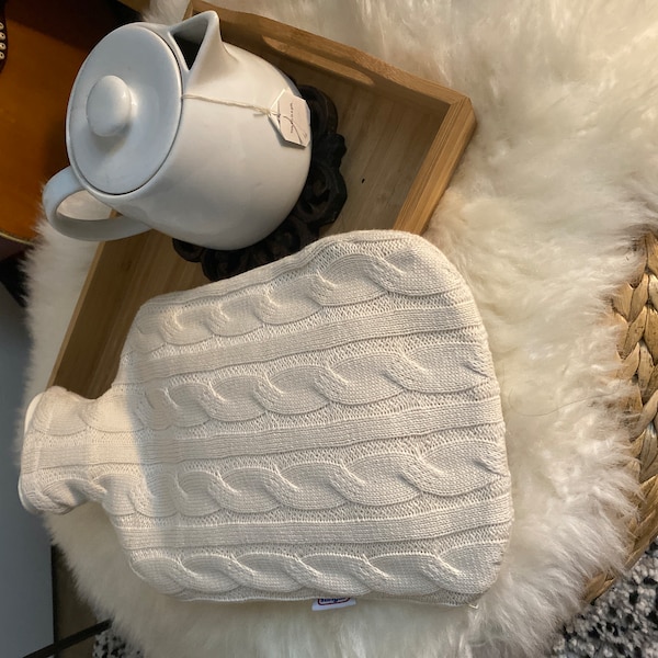 Sänger Rubber Hot Water Bottle - Made in Germany - 2 Litres (white) - Etsy