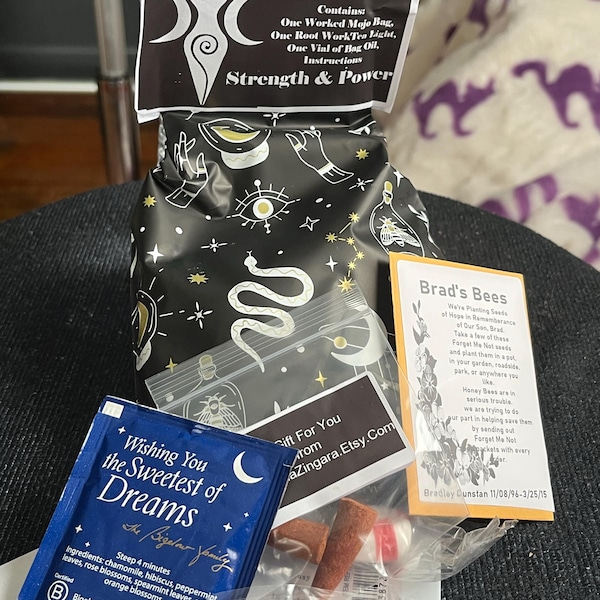 Mojo Bag Kit, Gris Gris Bag Kit, Hoodoo Bag Kit, Conjure Bag Kit, Root ...